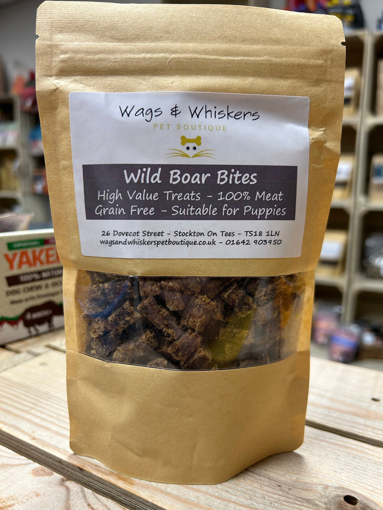 Wags & Whiskers Wild Boar Bites – Wags & Whiskers Pet Boutique & Canine ...